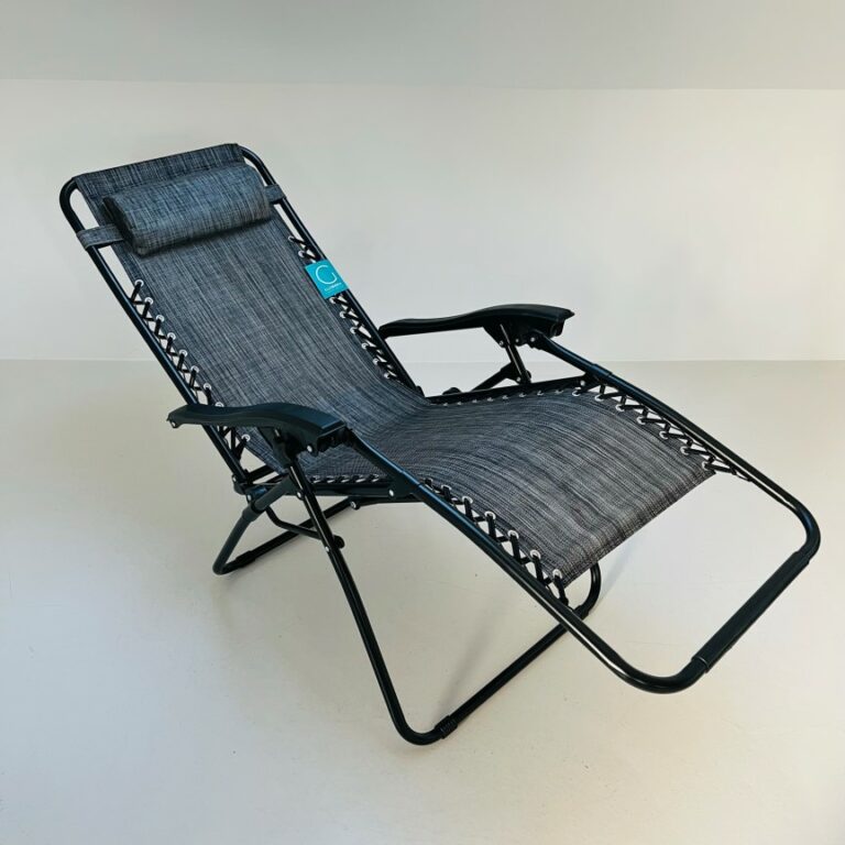 Set od dvije sklopive stolice za kampiranje (tamno siva boja) - Amalfi ...